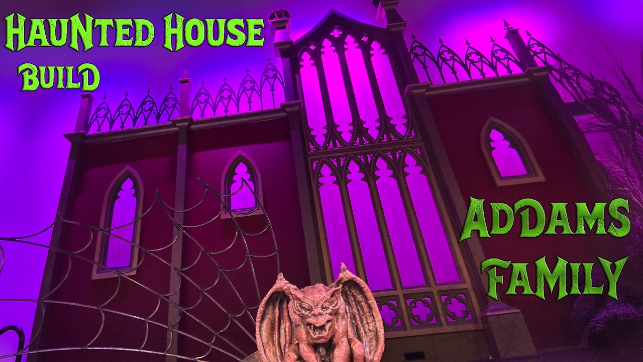 The Addams Family SET - FULL BUILD - YouTube