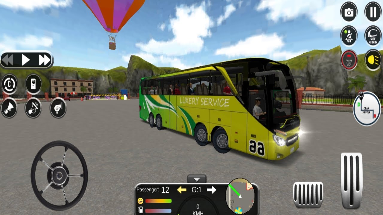 Extreme Offroad Bus Driving 3D Driver Simulator Games - YouTube