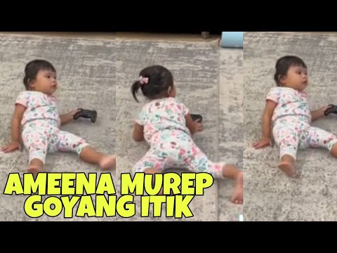 Ameena tengkurep goyang itik