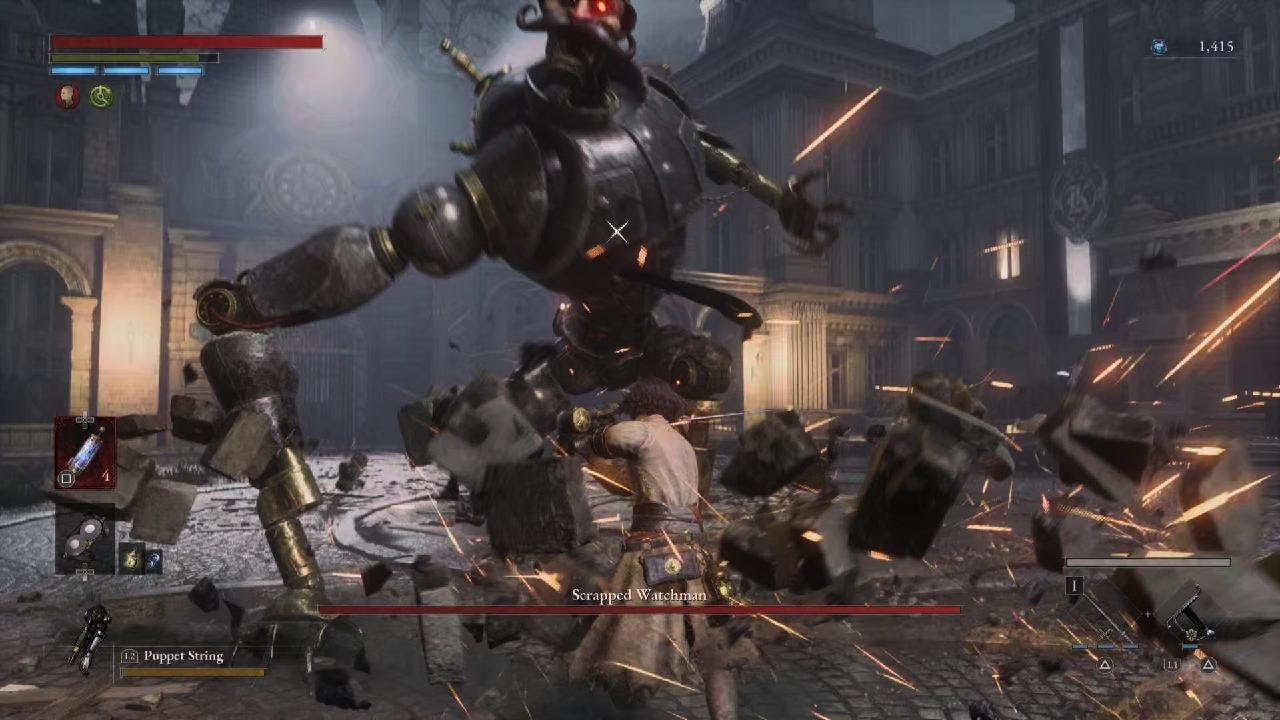 Lies of P Demo: Watch me scrap the Scrapped Watchman - YouTube