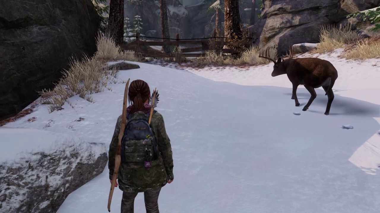 The Last of Us Remastered: Limping Deer Glitch Part 2 - YouTube
