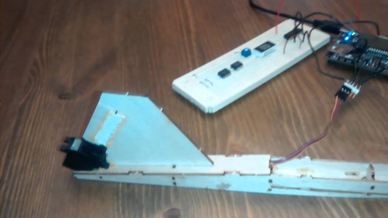 Servo Controlled Rocket - YouTube