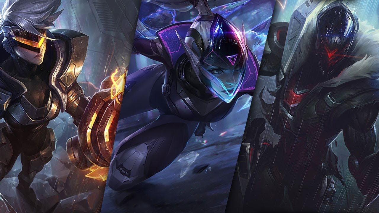 Teaser + Splash Arts Projeto Vayne, Projeto Vi e Projeto Jhin - YouTube