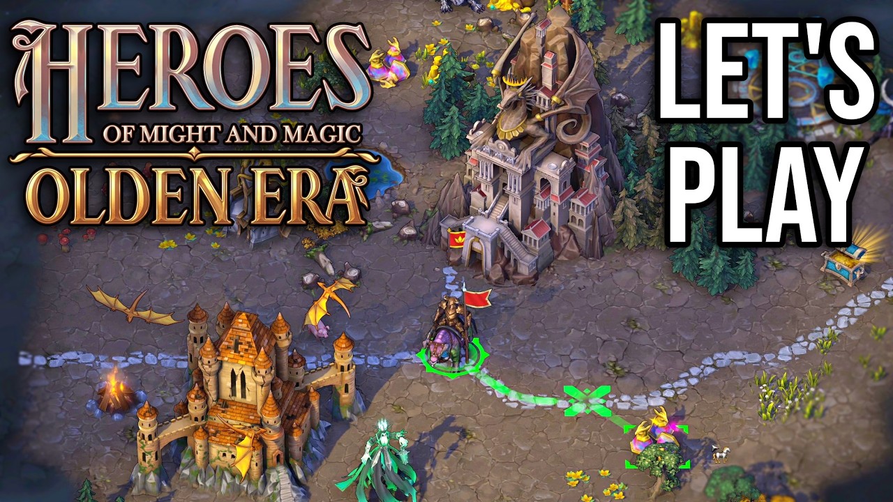 Heroes of Might and Magic: Olden Era Gameplay! (Dungeon Faction First ...