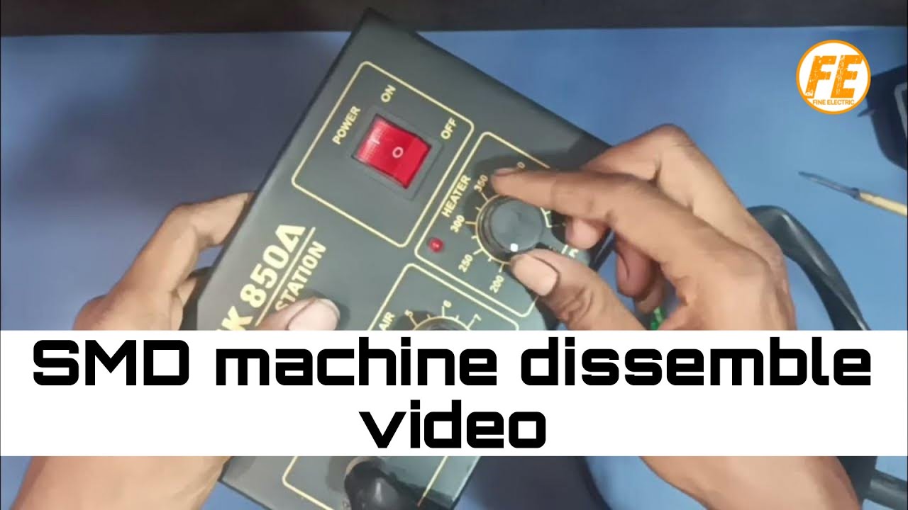 SMD machine dissemble video,ये सब होता है SMD मशीन के अंदर - YouTube