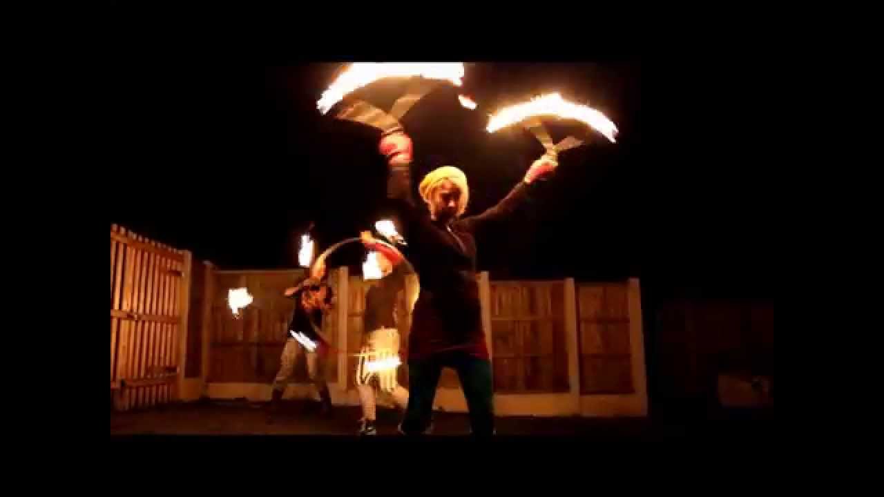 Psychedelic Pirate Fire Performance Promo - YouTube