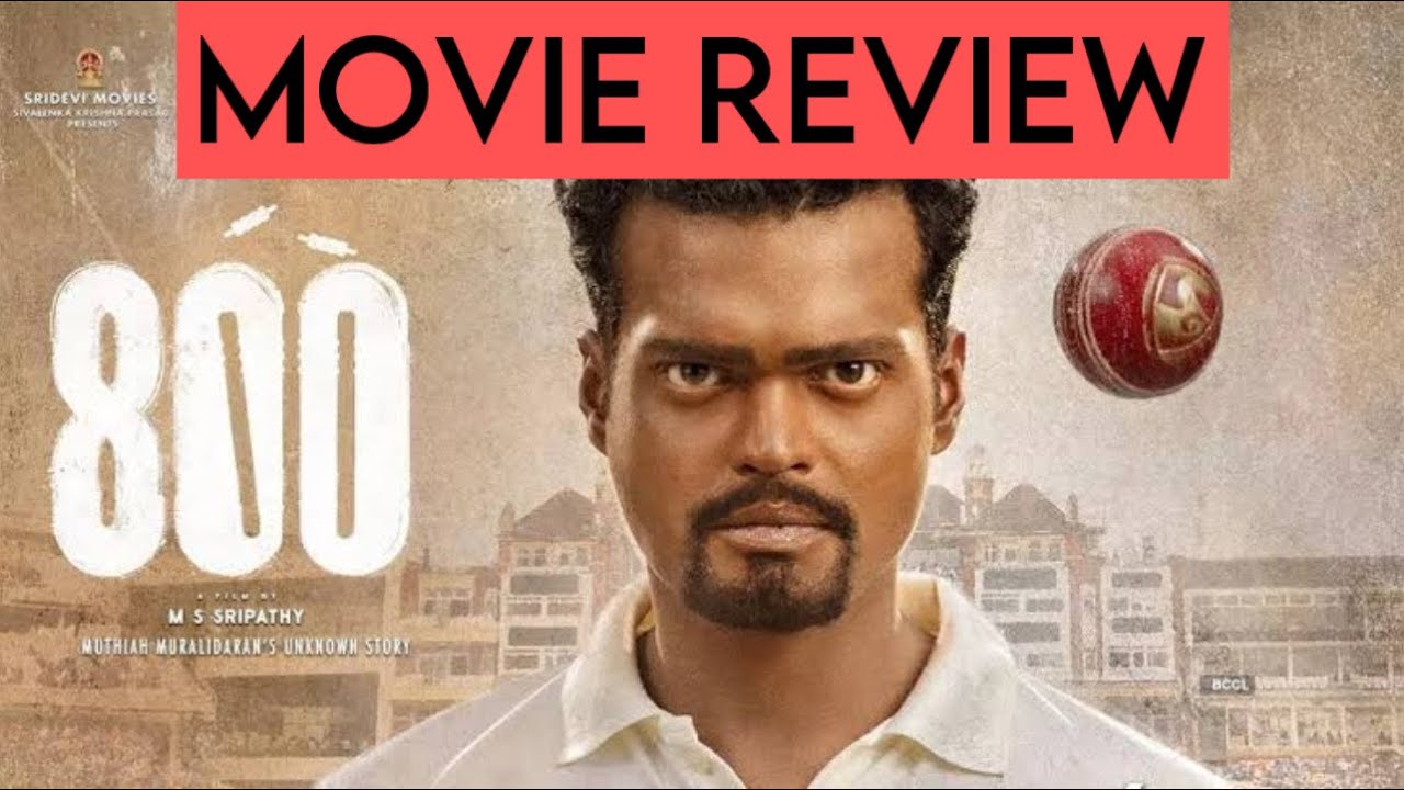 800 Movie Review | Madhur Mittal | Biopic on Muttiah Muralitharan ...