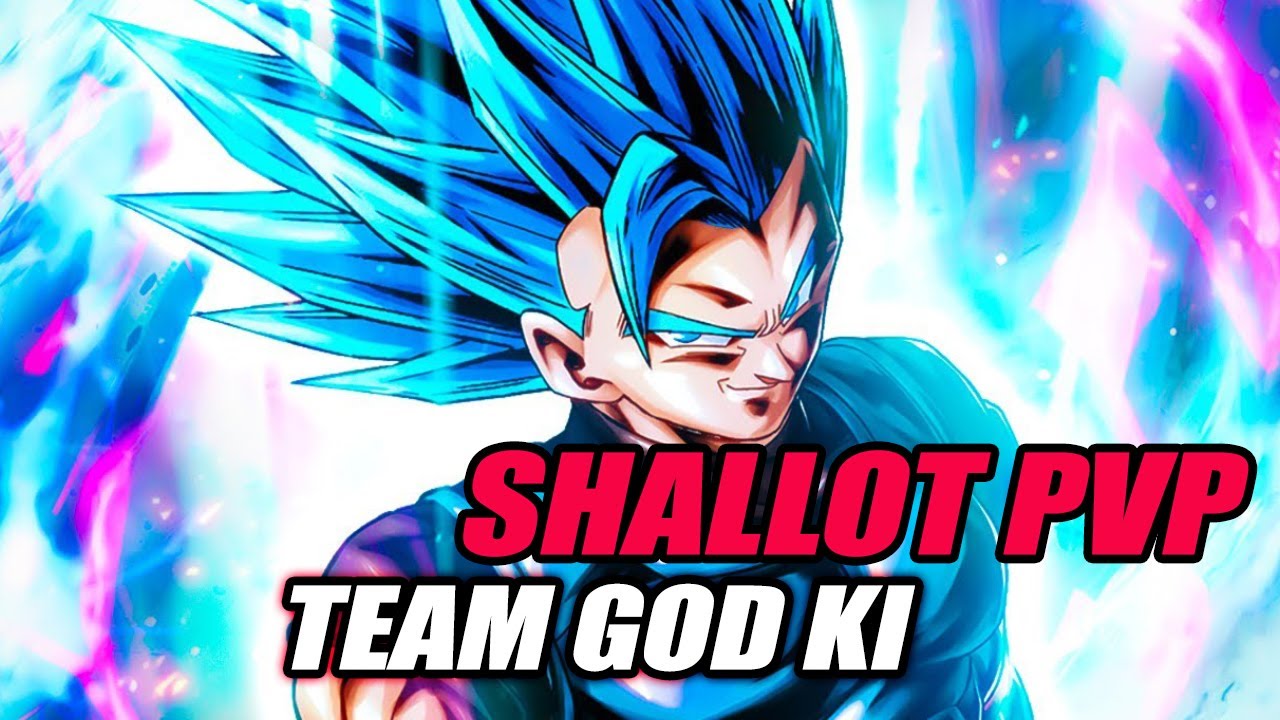 Shallot Super Saiyan Blue Team God Ki Play PVP DB Legends - YouTube