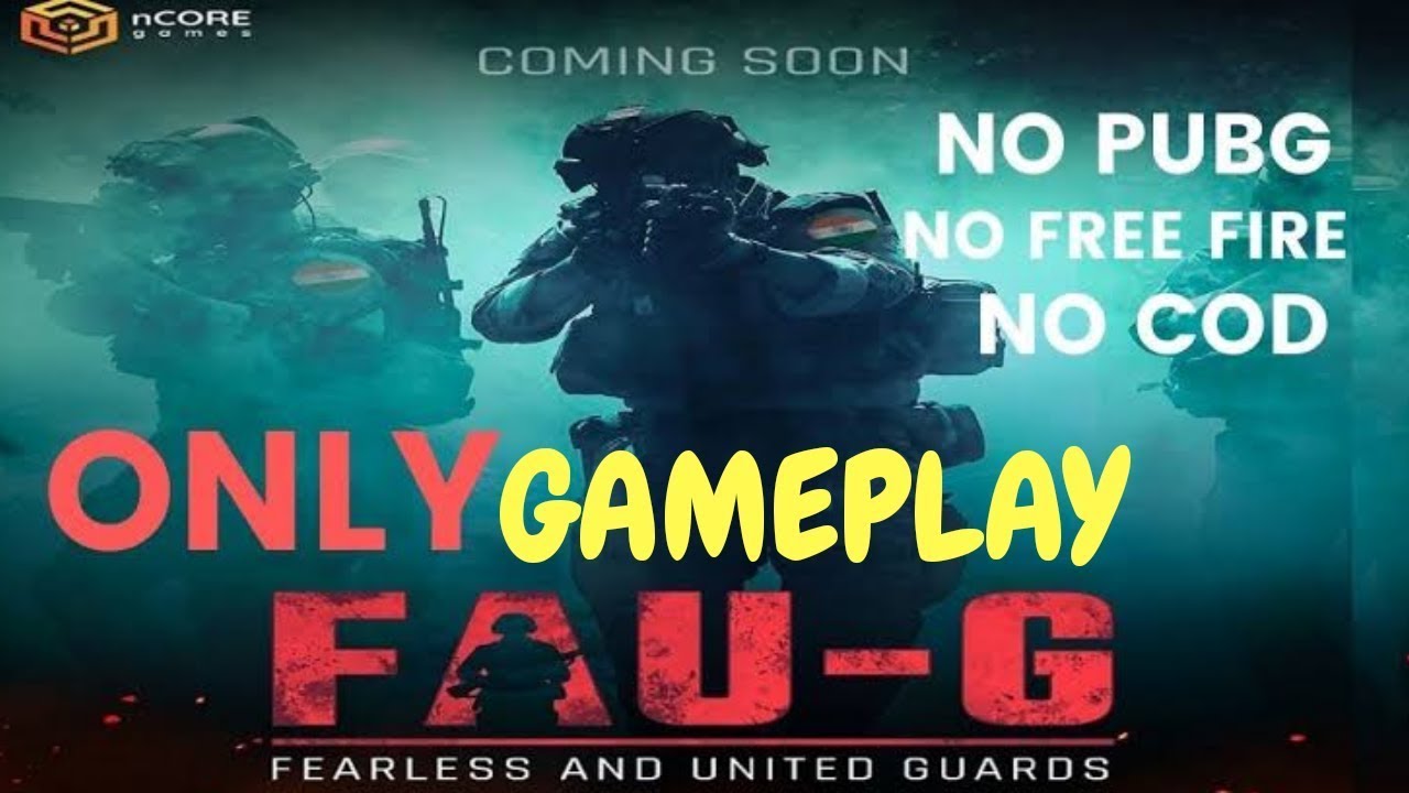 Faug real first gameplay| Faug| orginal game play - YouTube