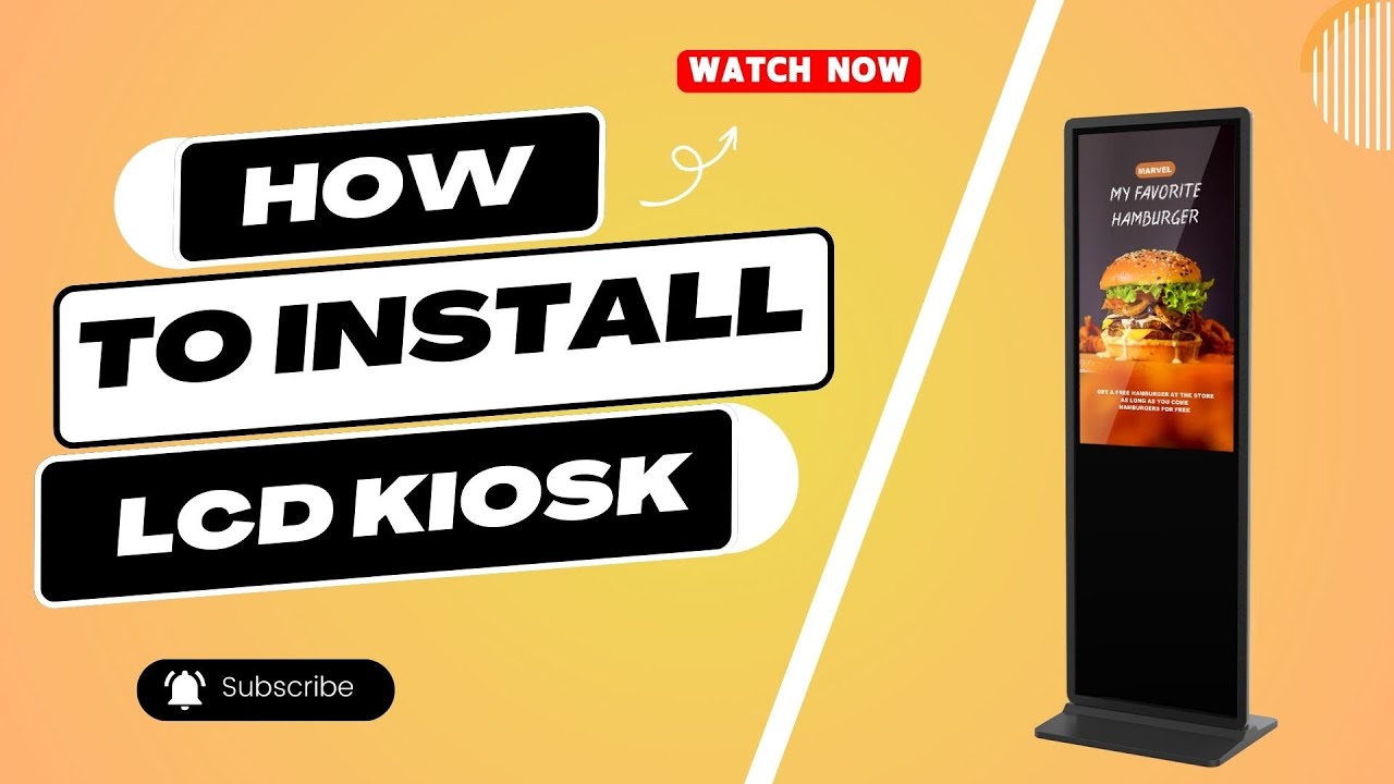 Marvel Technology - How to Intall LCD Kiosk - YouTube