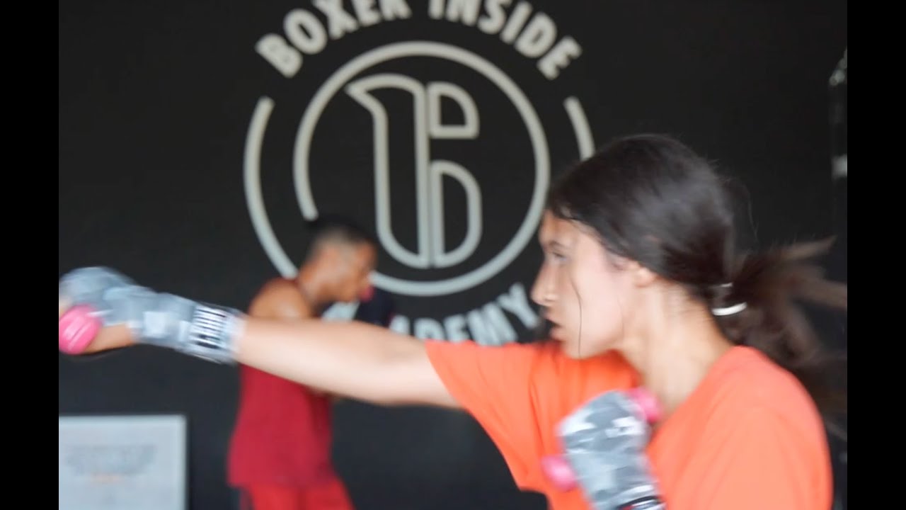 Jenna IMAM - boxer inside - ( cession d'entrainements ) - YouTube