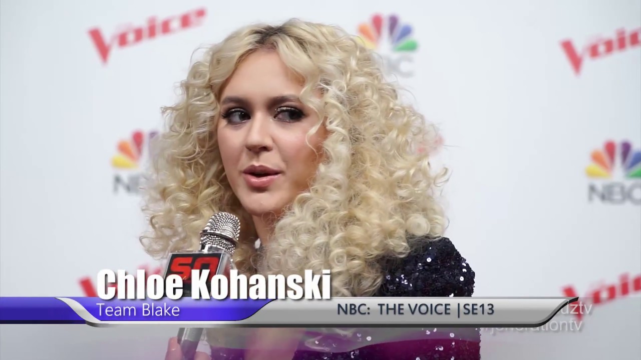 The Voice Top 8 Chloe Kohanski Secret | Win or lose Making A Dope ...