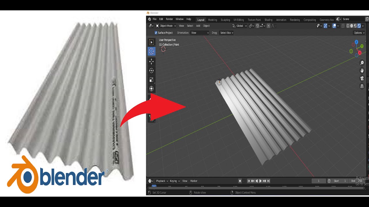3D Asbestos design on blender \\ Asbestor design\\ - YouTube