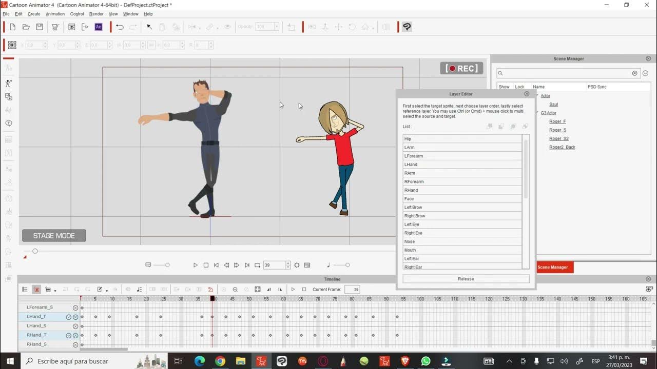 Como hacer giros de cuerpos en personajes G3 360 en Cartoon Animator - Tutorial - YouTube
