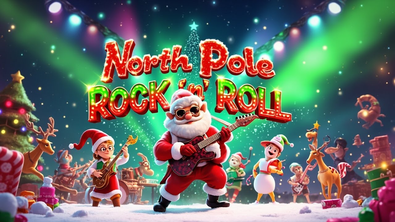 North Pole Rock ’n’ Roll | Kids Christmas Song - YouTube Music