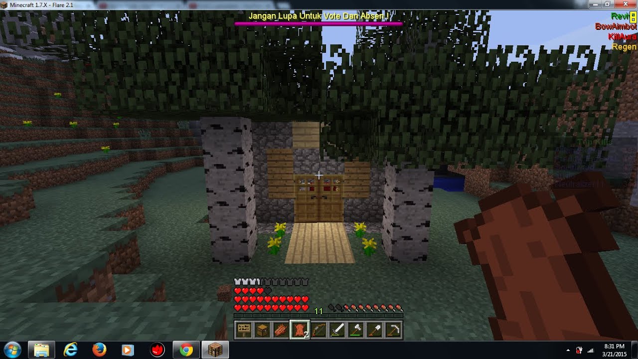 Minecraft indonesia server Showcase 1# Tretez Network - YouTube