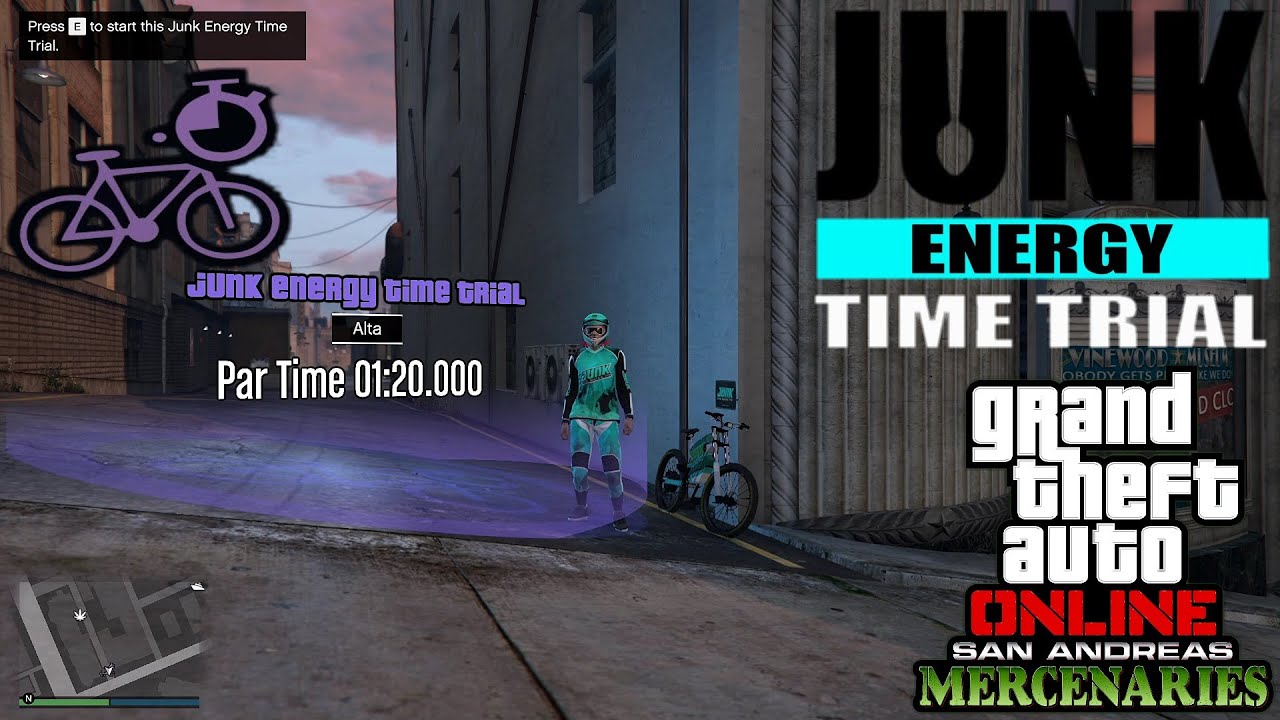 Alta 🚴‍♀️ Junk Energy Time Trial • GTA 5 Online - YouTube