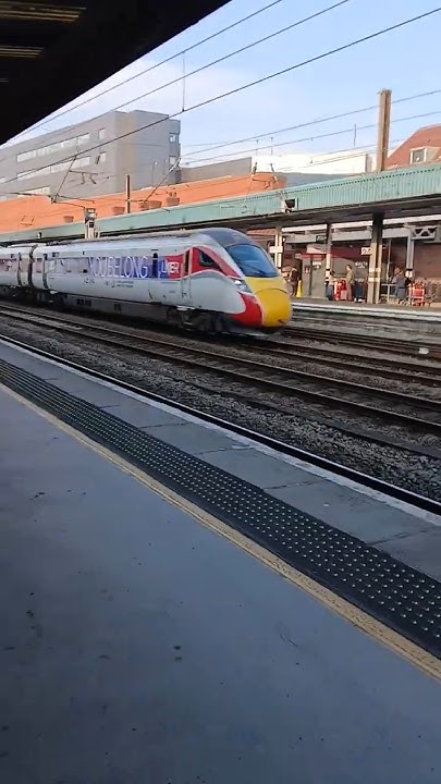 LNER Azuma (You belong) Class 800106 passing Doncaster #shorts #lner #uktrains - YouTube