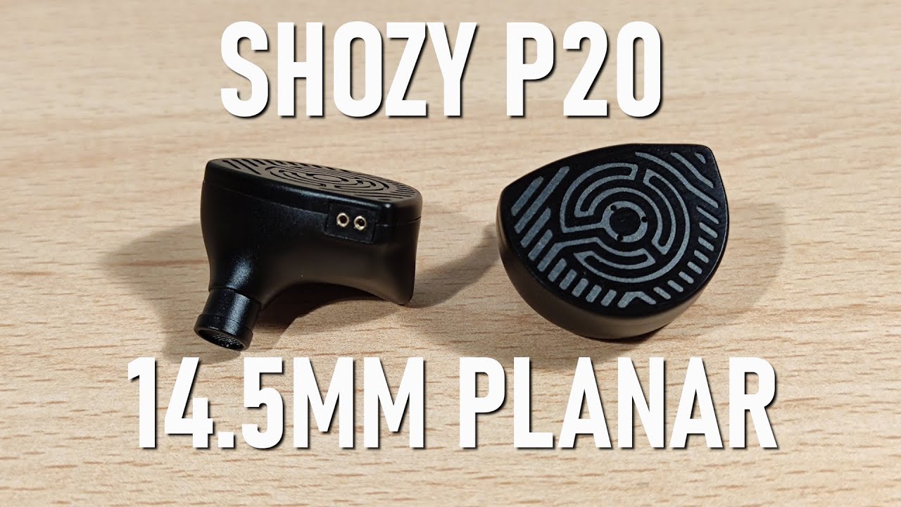 Shozy P20 Review - 14.5mm Planar! - YouTube
