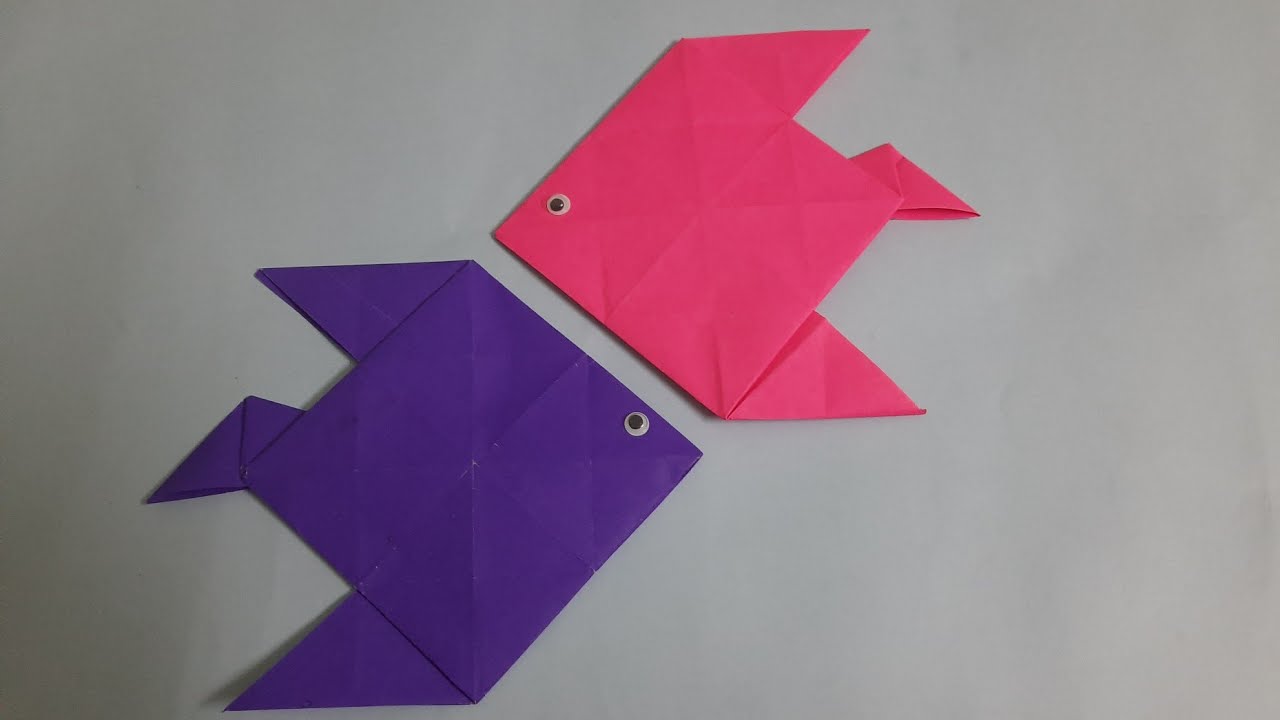 paper craft ( big fish 🐟 ) - YouTube