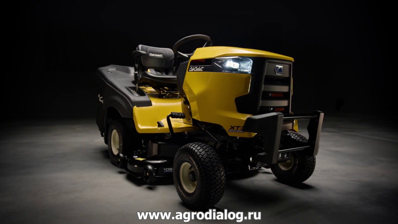 Садовый трактор Cub Cadet XT3 QR95 | Cub Cadet XT3 QR106e - YouTube