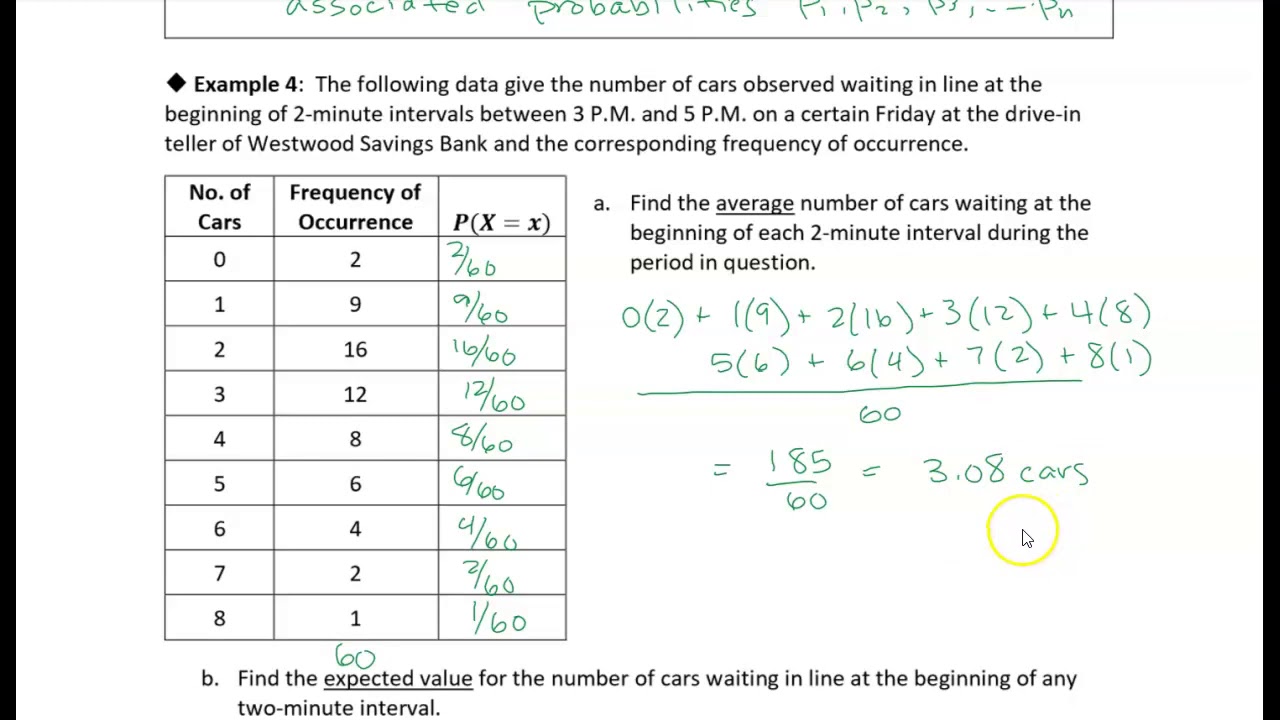8.2 Expected Value: Example 4 - YouTube