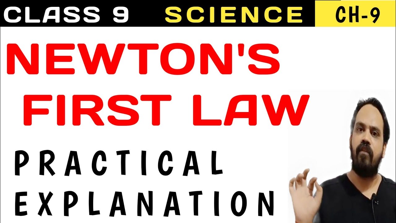 newton first law class 9। force and laws of motion। ch 2 physics class ...
