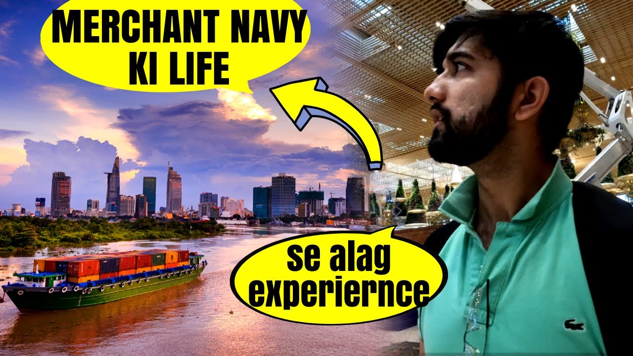 SHIP se aake ye experience ALAG hi hai 🚢⚓| Merchant Navy 🫡 | dilliwala ...
