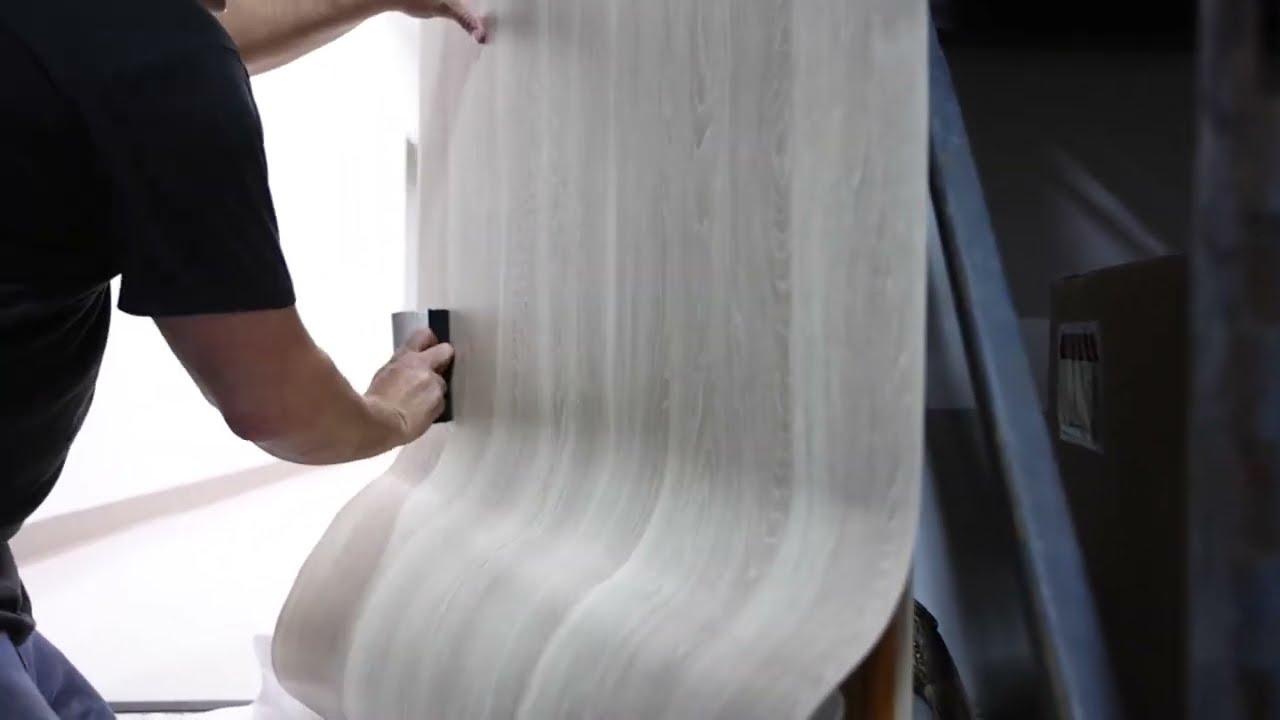 An easy way to renovate doors with REATEC Architectial surface finishes ...