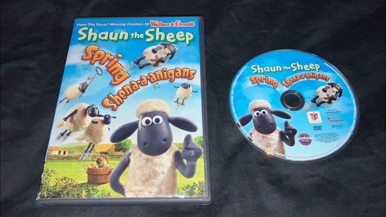 Opening to Shaun the Sheep: Spring Shena•a•anigans 2010 DVD (Main Menu ...
