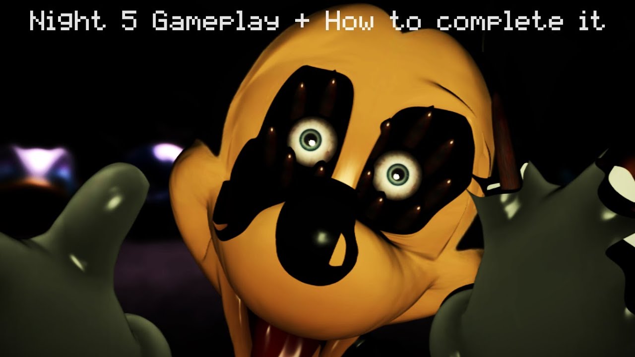 FNaTI : NBD v1 / Night 5 Gameplay + How to complete it - YouTube