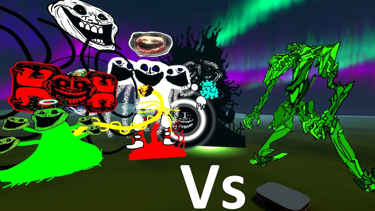 MECHA Nature Corruption Vs Trollge | GarrysMod - YouTube