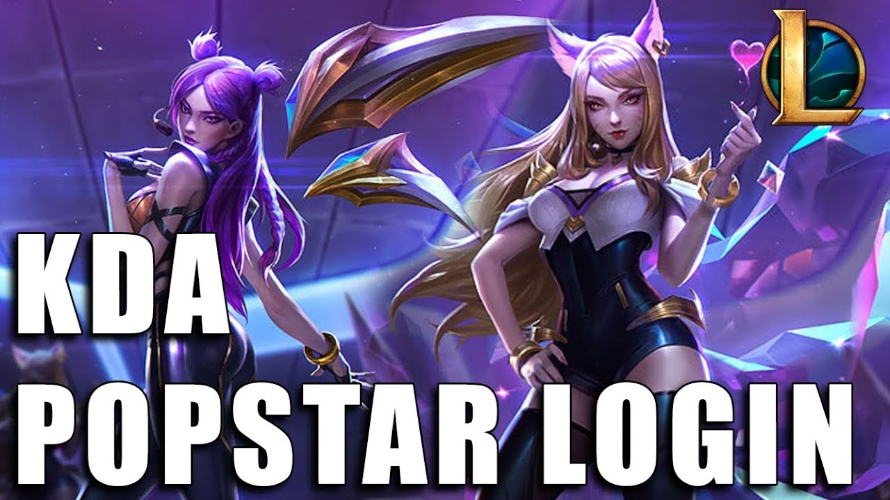KDA/POPSTAR 2018 - Tema de Login - YouTube