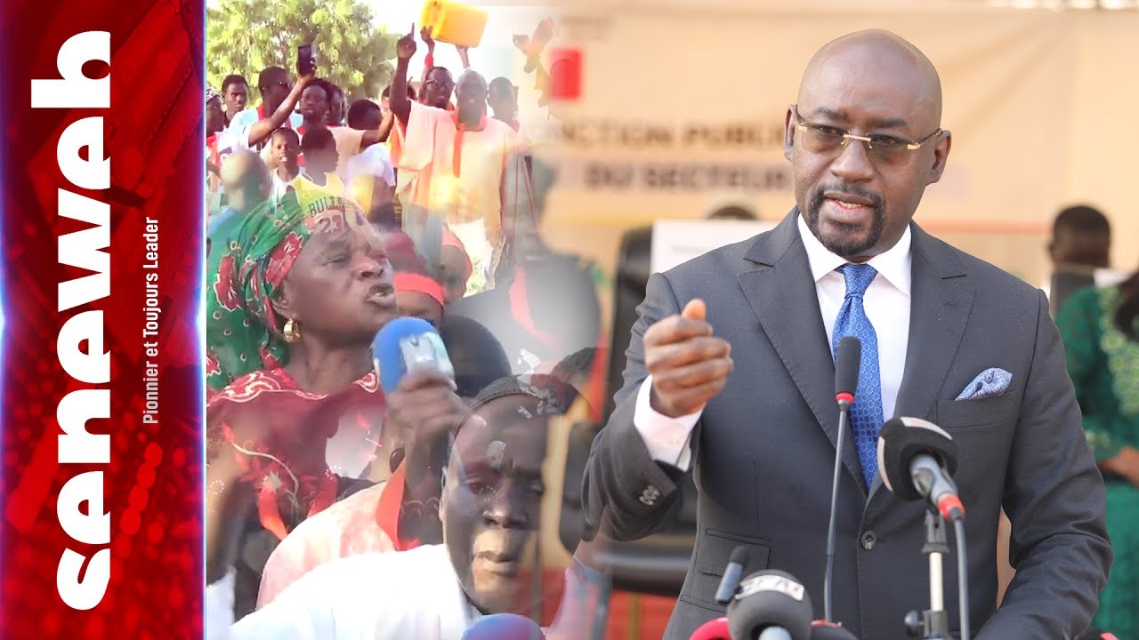 Manif spontanée à Mbacké: des habitants en colère contre le maire Galo ...