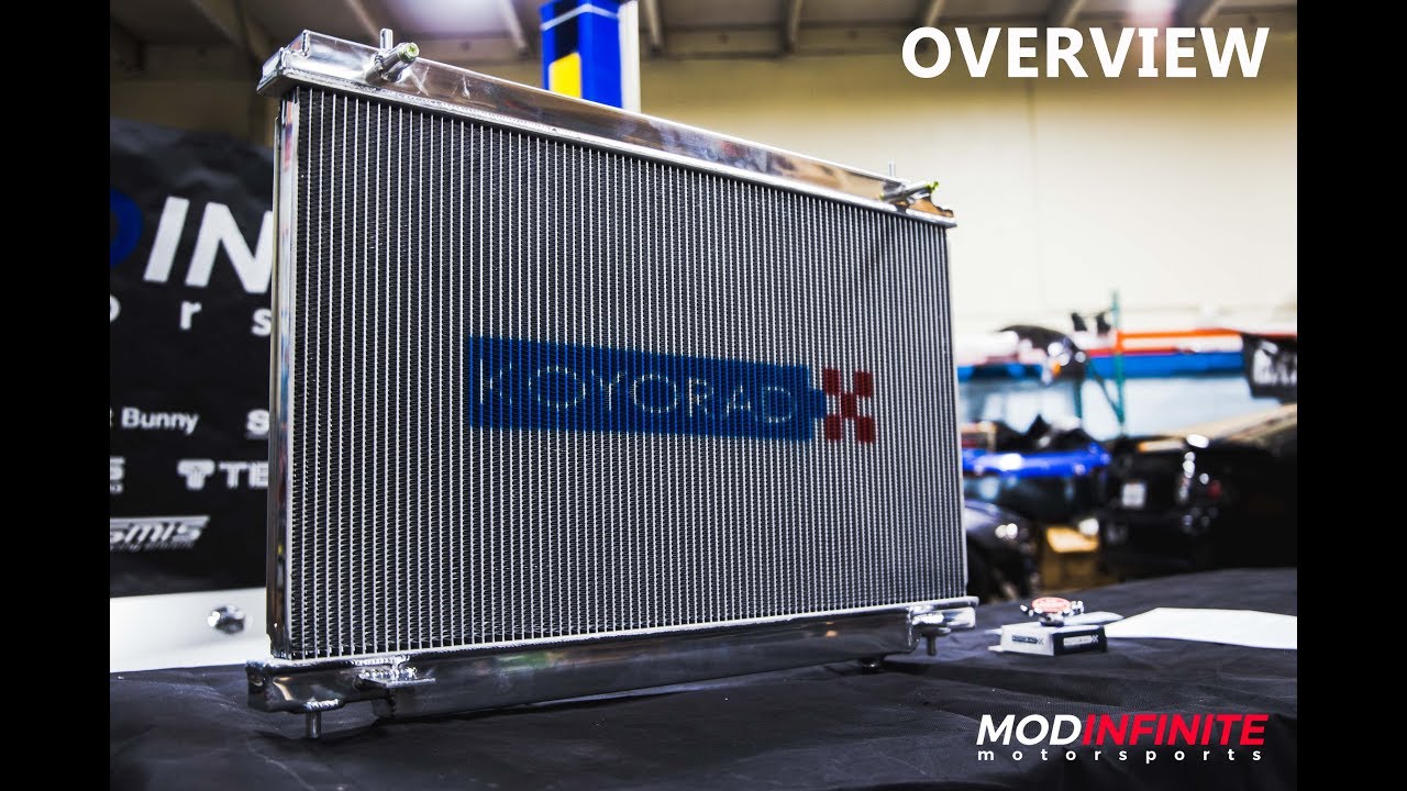 Koyorad Aluminum Racing Radiator Overview | Nissan NISMO 350Z | VQ35HR ...