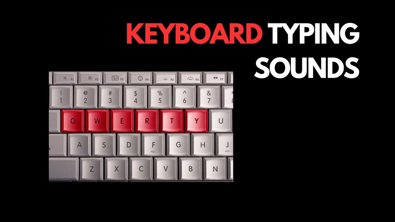 Ultimate Keyboard Typing Sounds - YouTube