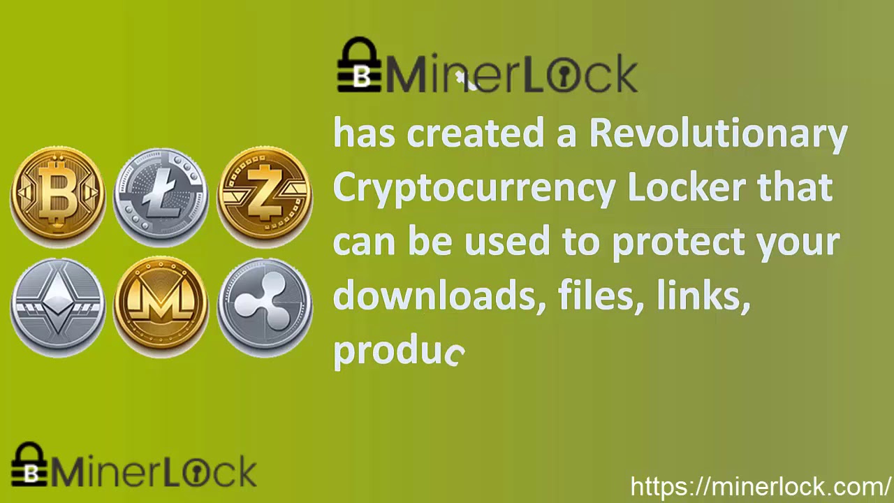 CryptoCurrency Locker for files and links. - YouTube