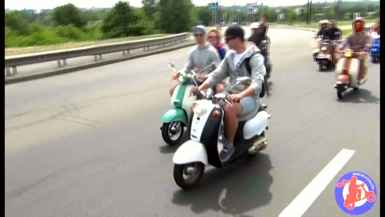 Retro Scooter Party #1 - YouTube