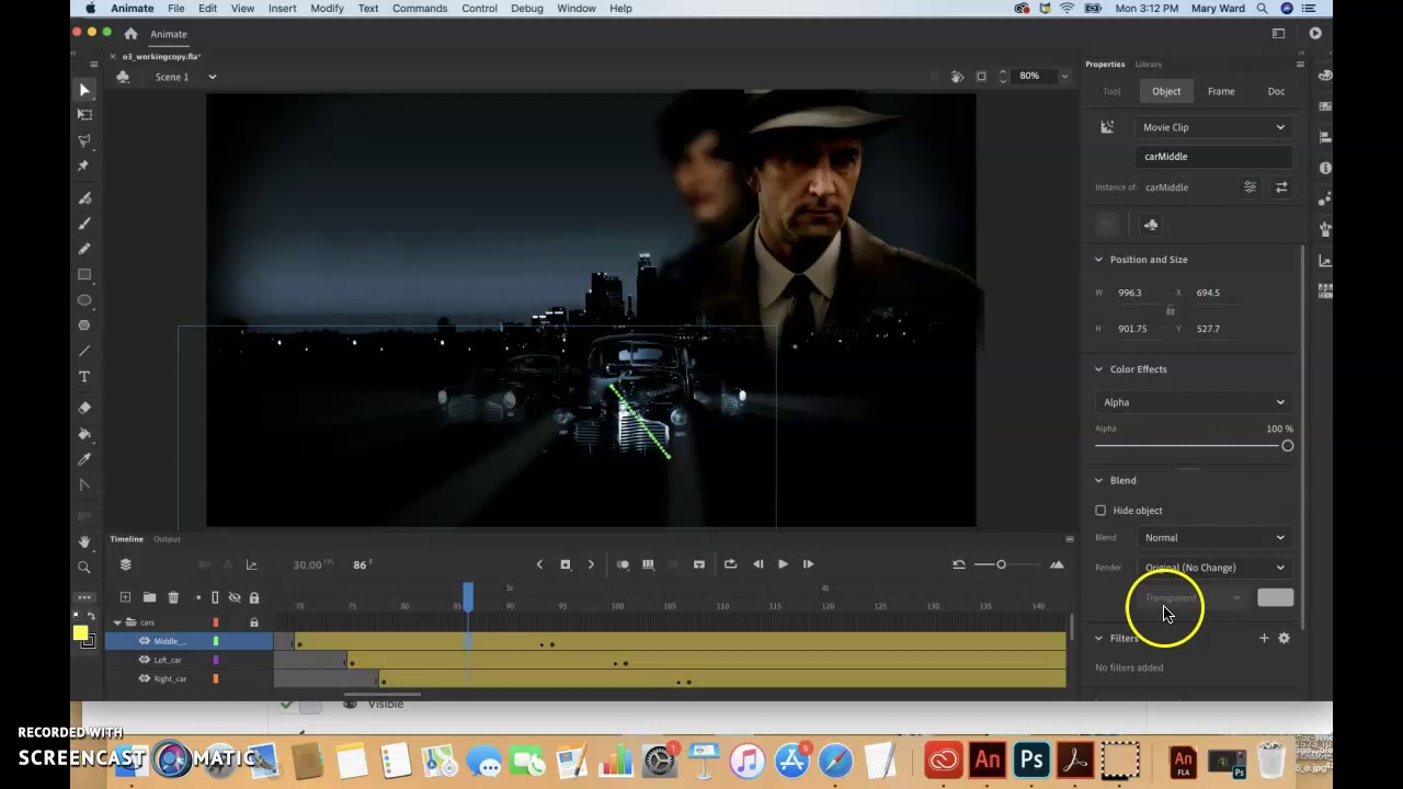 Adobe Animate Lesson 3 - Part 5 - YouTube