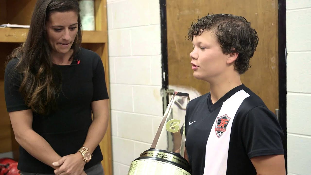 Katie Cousins 2013 2014 Gatorade National Girls Soccer Poy Gatorade