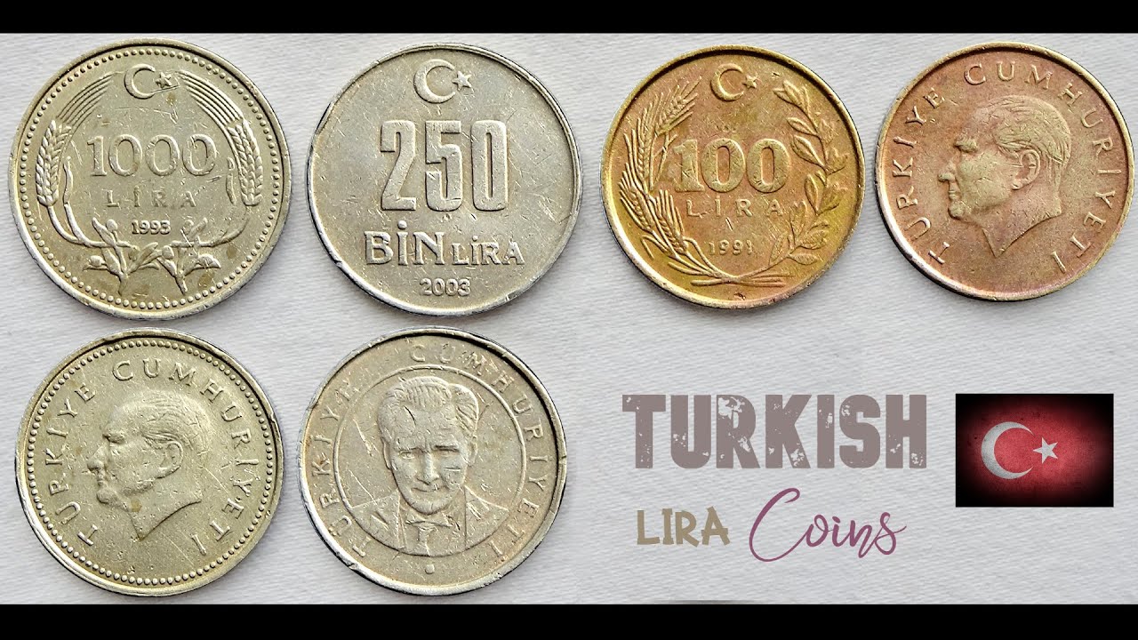 Turkish Coins ( Bin Lira ) - Vol. 3 | Turkey - Middle East - YouTube