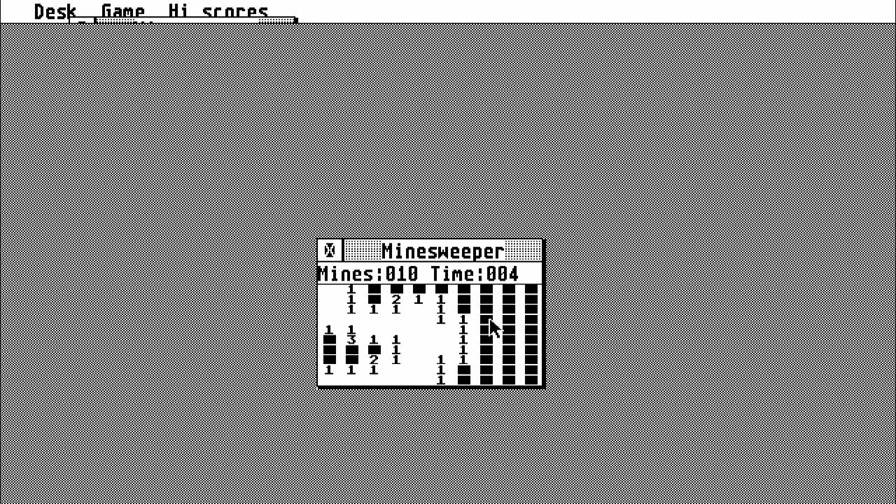ATARI ST Minesweeper v1 0 1992RingpullPDa - YouTube