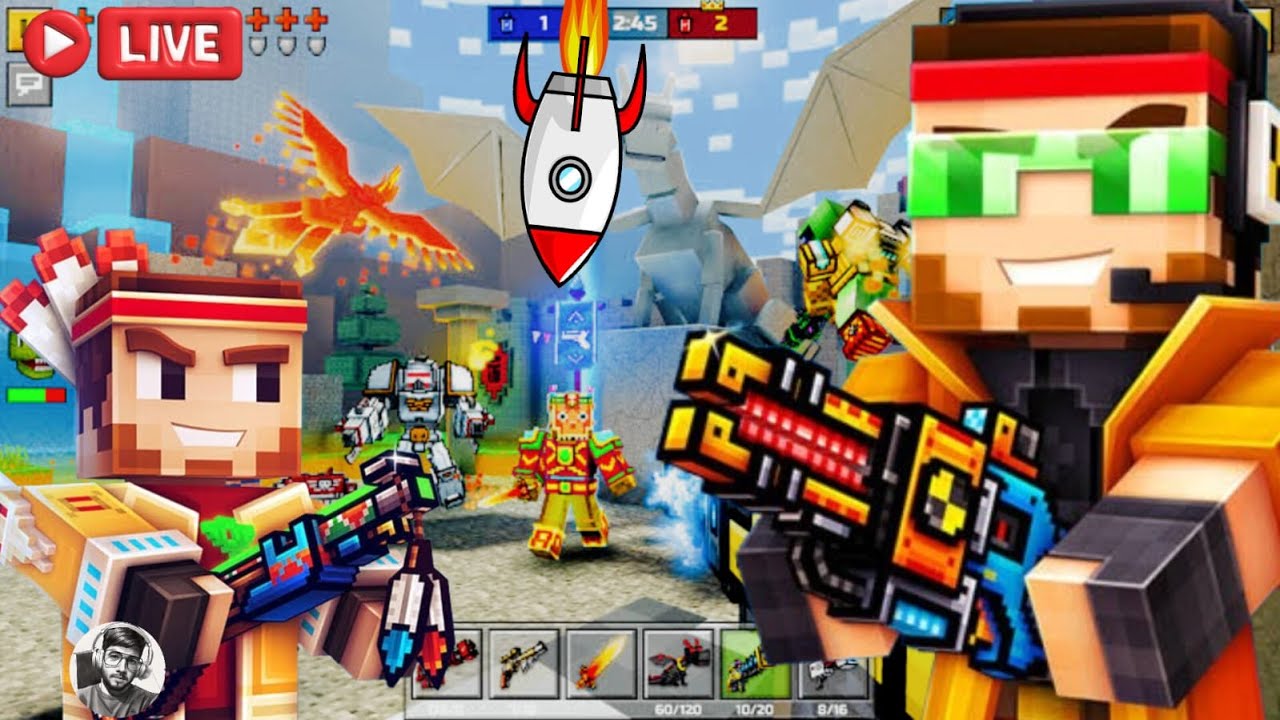 Live ! Pixel Gun 3d PC/Gameplay - YouTube