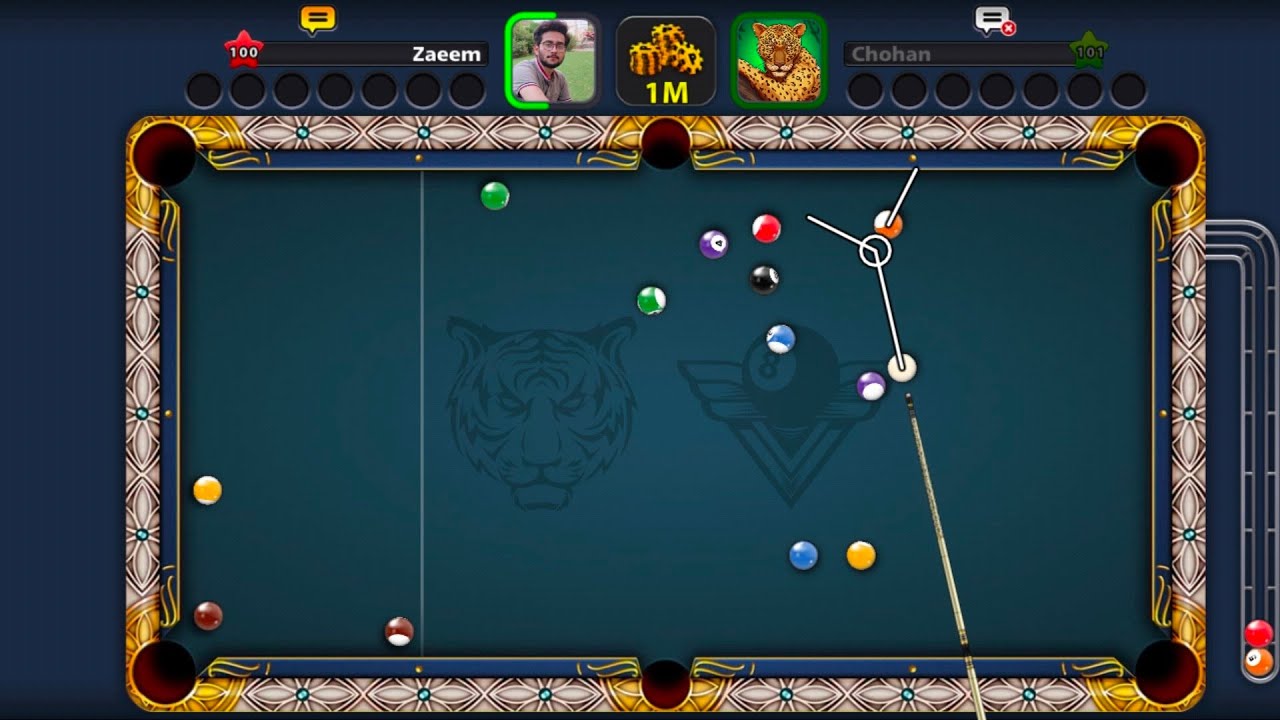 8 ball pool. Winning every game in Dubai. - YouTube