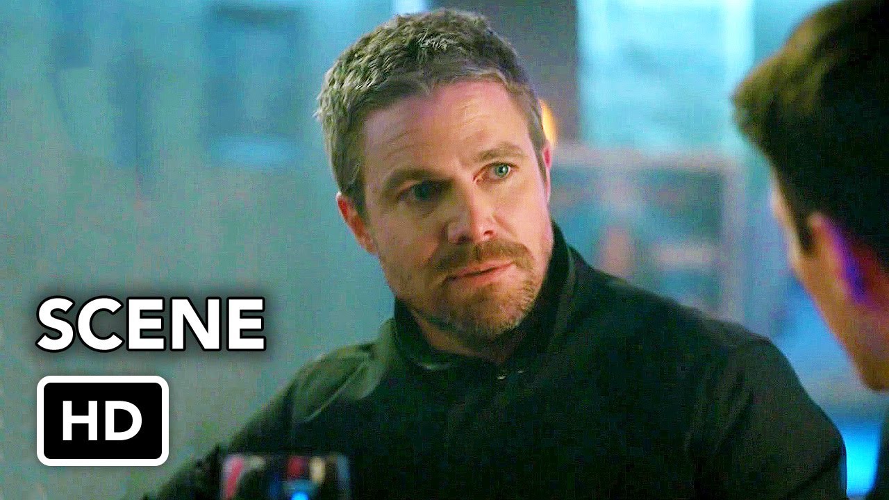The Flash 9x09 "Oliver and Barry's Farewell" Scene (HD) ft. Stephen ...