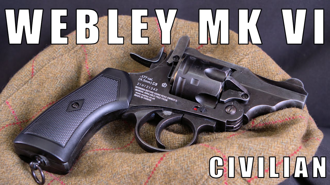 Webley MK6 Civilian Air Pistol - YouTube