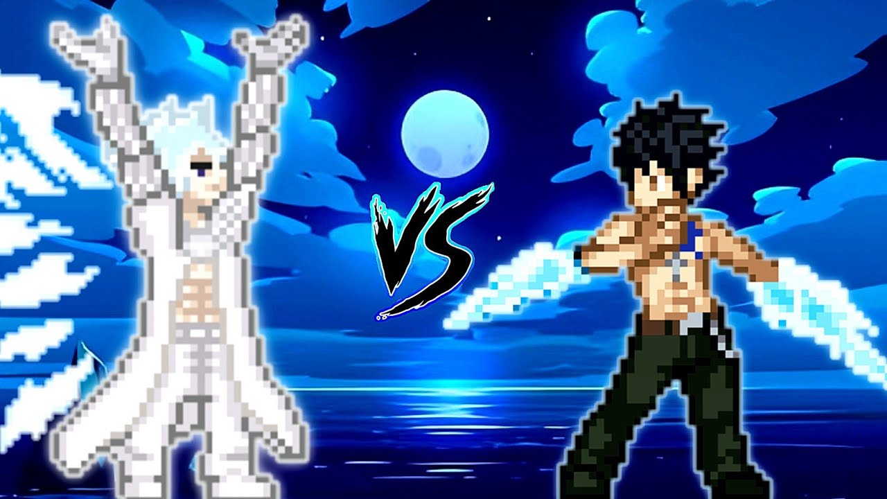 Zeref God Form (New) VS Gray V2 (all form) in Jump Force Mugen - YouTube