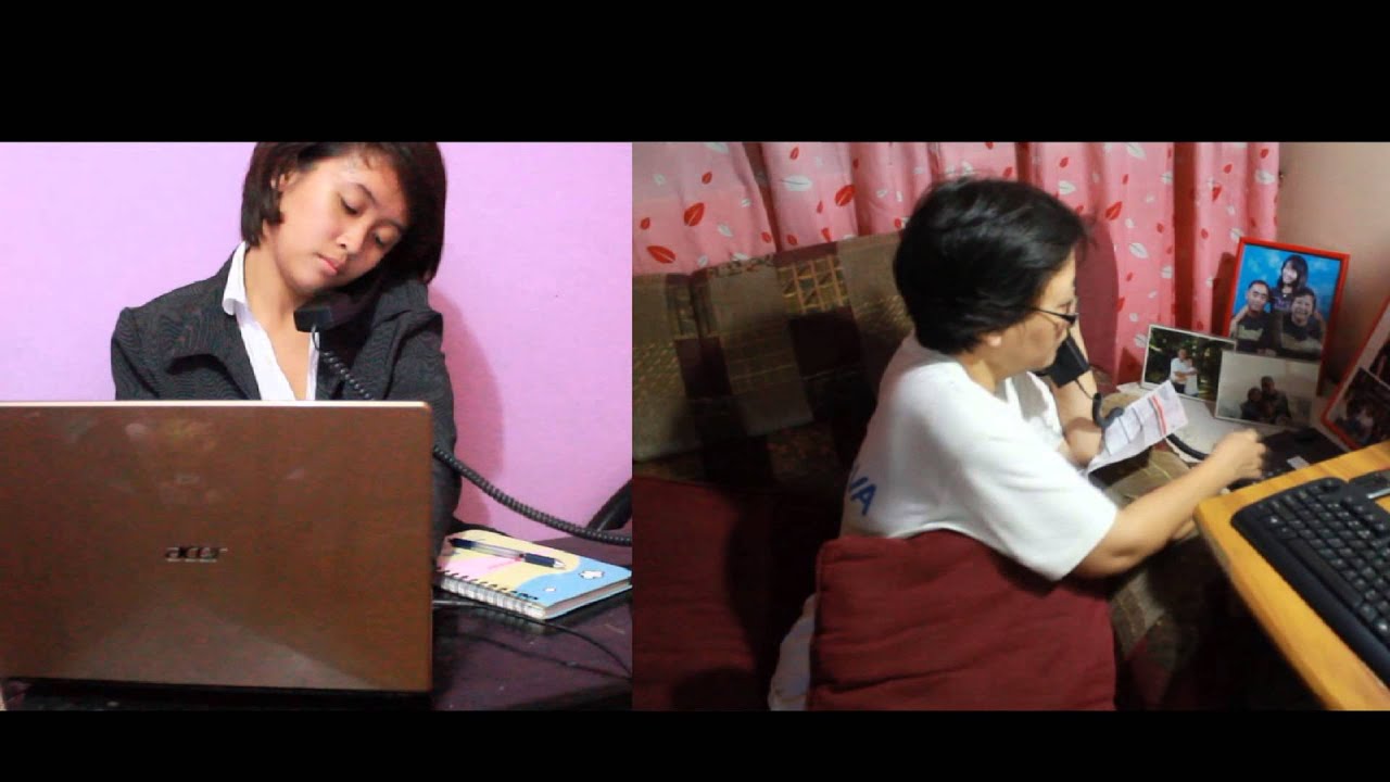 Sample Telephone Conversation| ENG 12 - YouTube