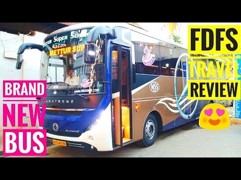 🛑BRAND NEW!!! MSS travels Bharat Benz MG Gliderz|Bangalore-Tirunelveli ...