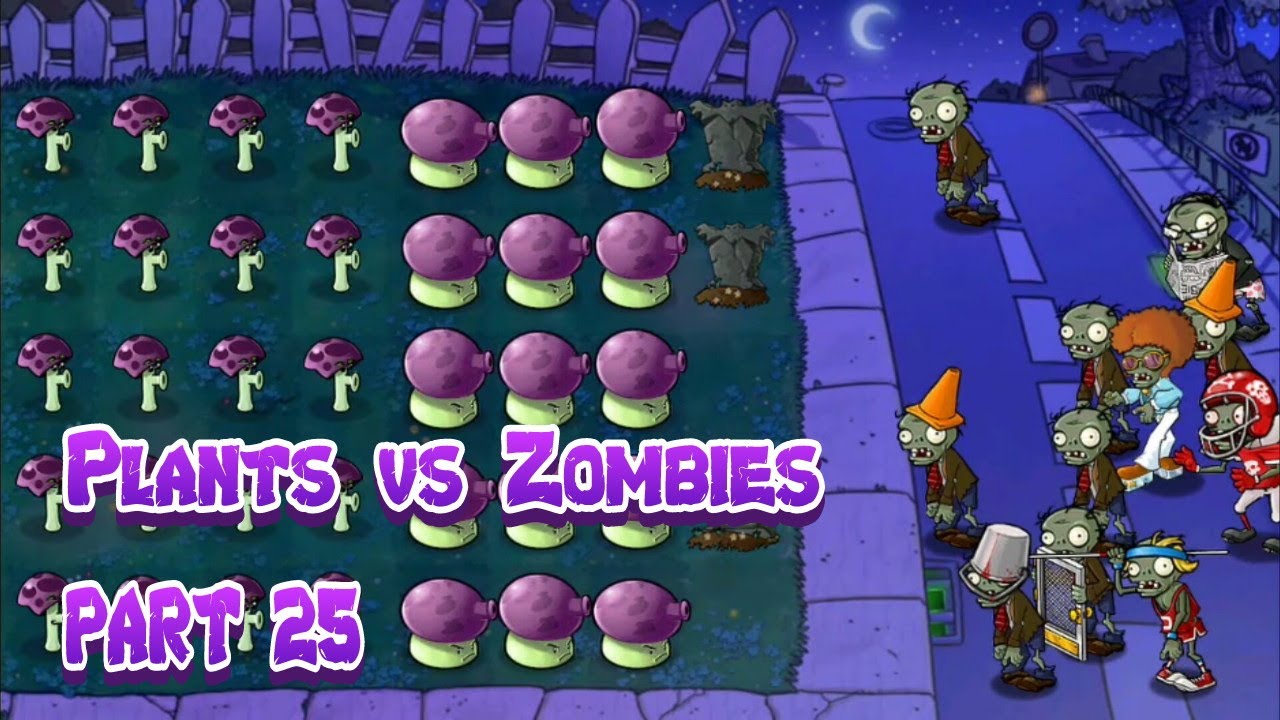 Plants vs. Zombies Part 25 - Game Play - YouTube